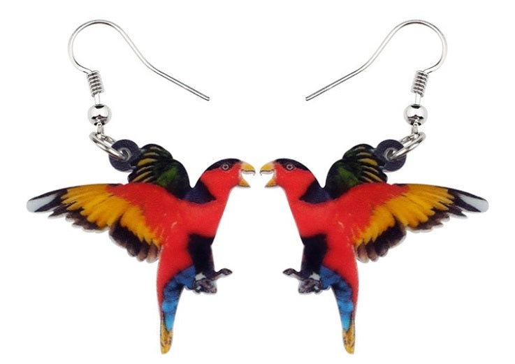 Assorted Parrot Pierced Earrings – Parrot Addict